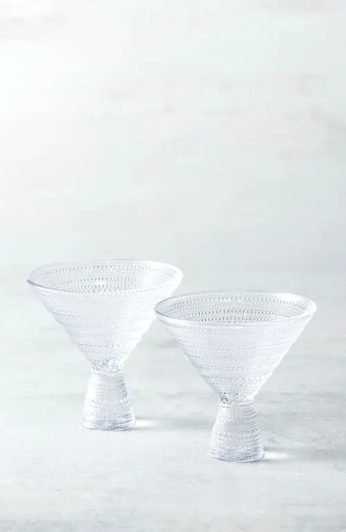 FORTESSA Jupiter Set Of 2 Martini Glasses