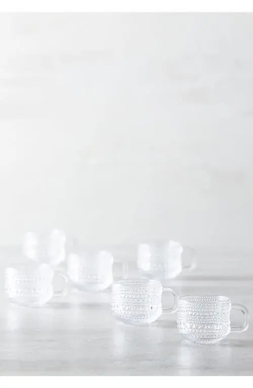 FORTESSA Jupiter Set Of 6 Espresso Cups