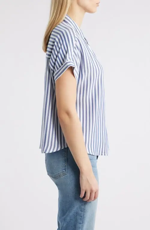 BEACHLUNCHLOUNGE Denise Striped Shirt - Starry Night
