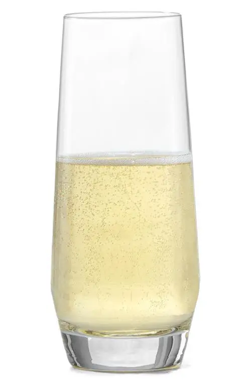 SCHOTT ZWIESEL Pure Set Of 6 Stemless Champagne Glasses