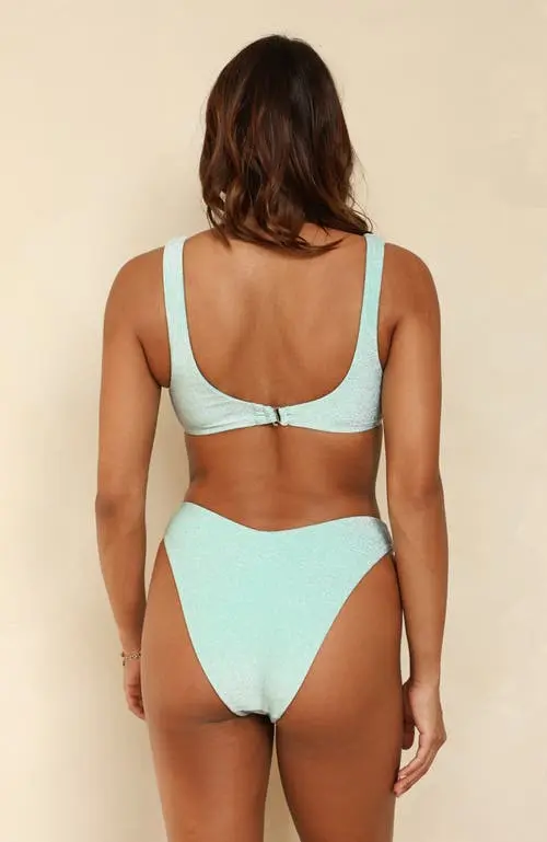 DIPPIN DAISY'S Angel Bikini Bottom - Bleached Aqua