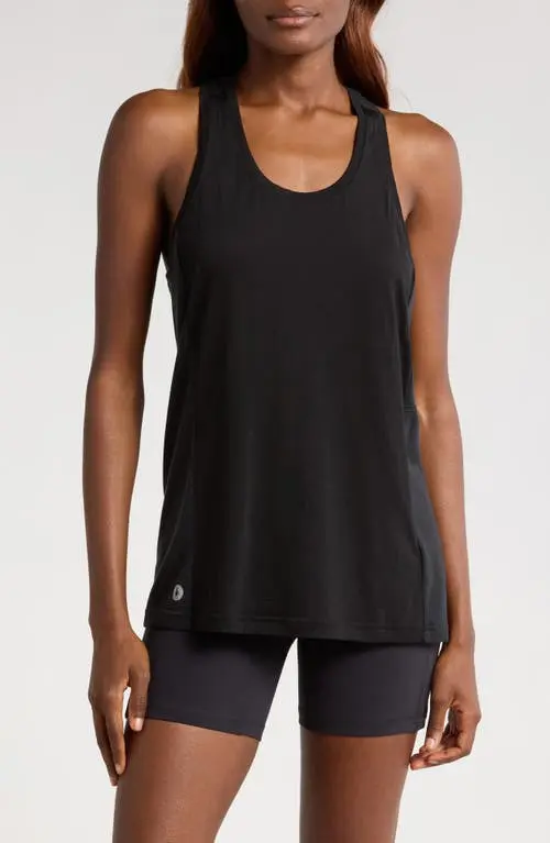 Smartwool Active Mesh Racerback Tank - Black