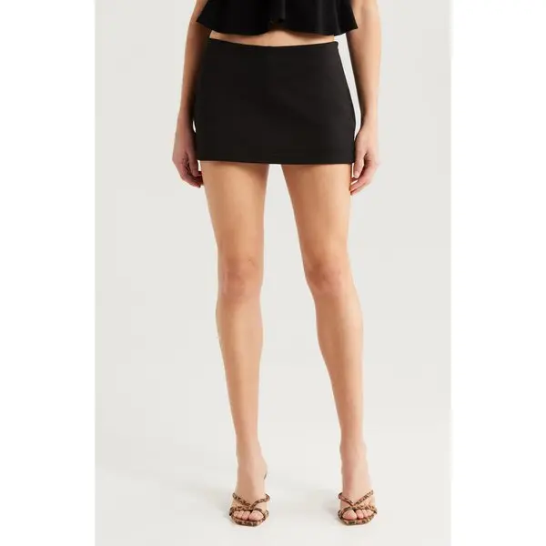 PACSUN Ponte Miniskirt