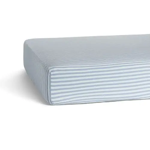 PARKER BABY CO. Crib Sheets - Stormy Stripe