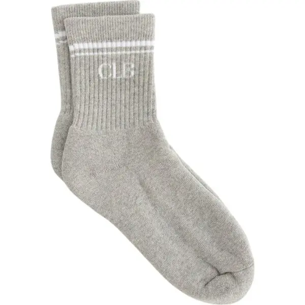 CHARLIE LOU BABY® Cushioned Half Crew Socks - Gray