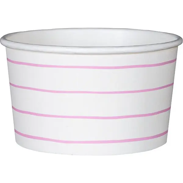 DAYDREAM SOCIETY Frenchie Striped Treat Cups - Cerise