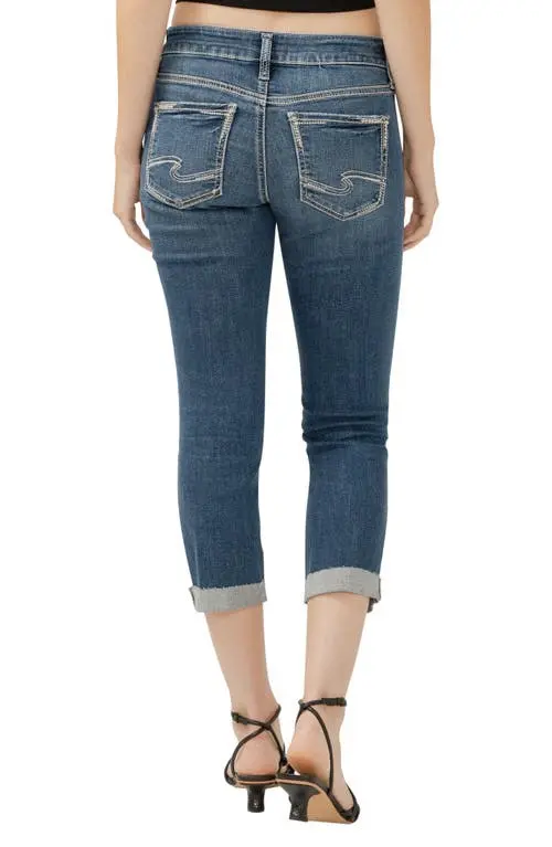 SILVER JEANS CO. Britt Low-rise Capri Jeans
