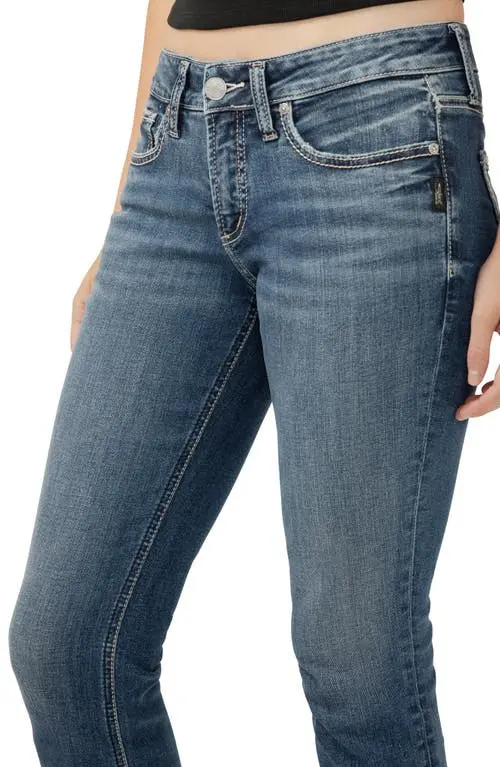 SILVER JEANS CO. Britt Low-rise Capri Jeans