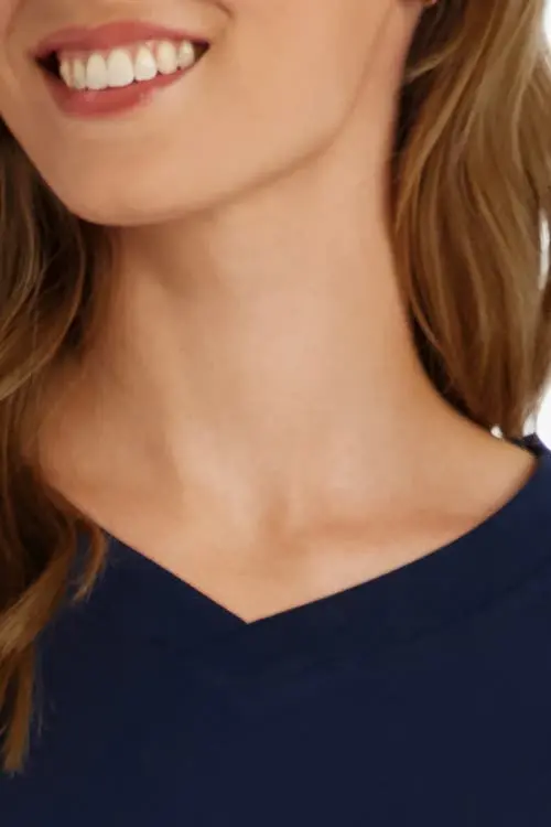 Helen Jon V-neck Pullover - Navy