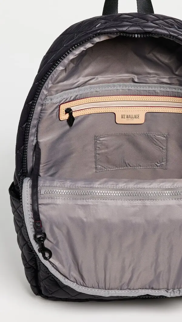 Mz Wallace Metro Backpack Deluxe - Black