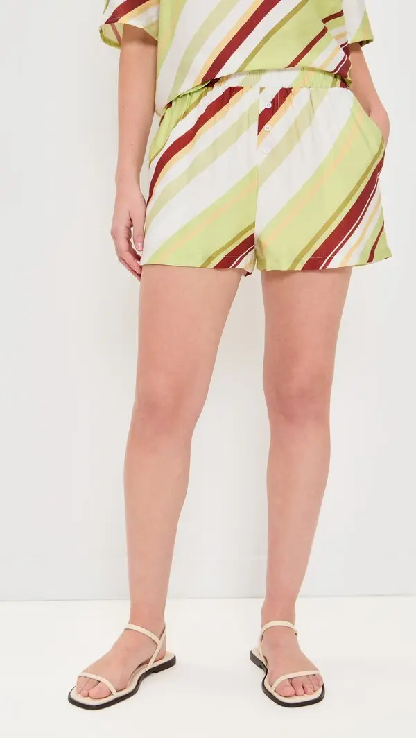 SEVEN WONDERS Florence Striped Shorts