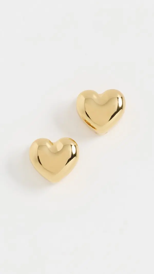 Rachel Comey Cora Heart Earrings - Gold