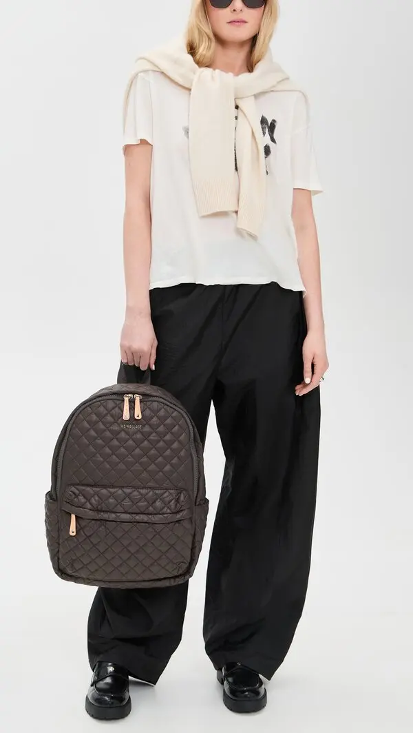 Mz Wallace Metro Backpack Deluxe - Magnet