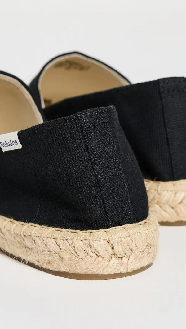 Soludos The Original Dali Espadrilles - Noche Black