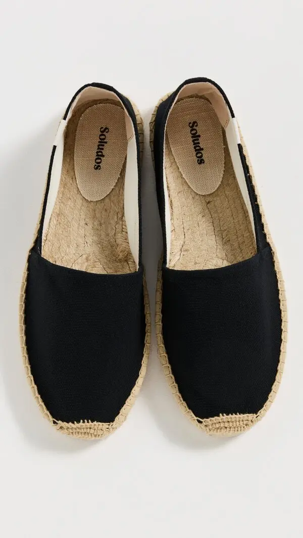 Soludos The Original Dali Espadrilles - Noche Black
