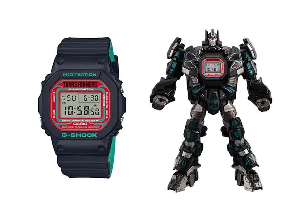 Casio G-shock X Transformers Dw5600tf19set - Resin