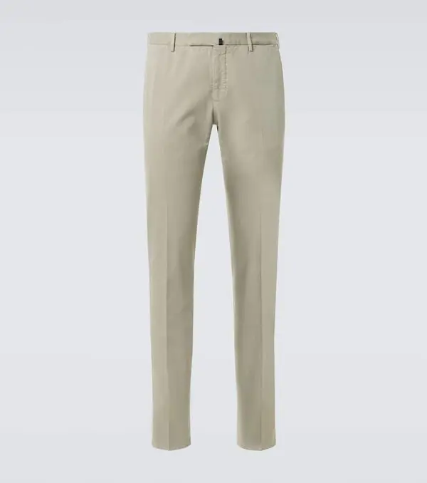 SLOWEAR Cotton Slim Trousers