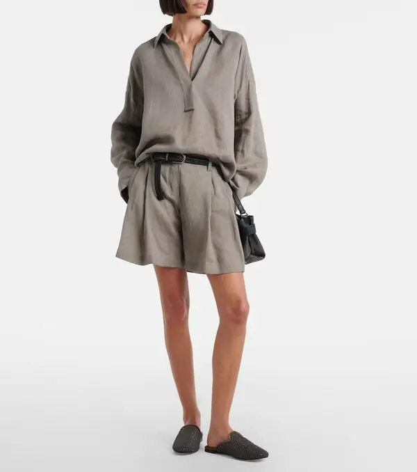 Brunello Cucinelli Monili Mules