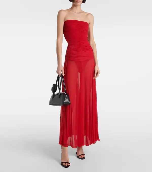 Magda Butrym Ruched Cocktail Dress