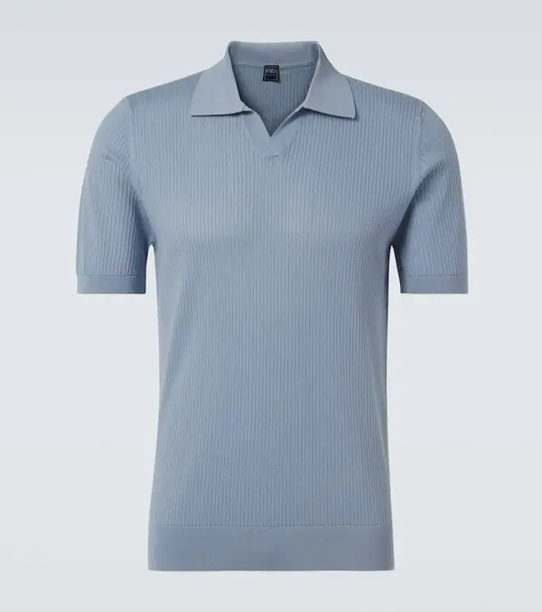 Fedeli Cotton Piqu� Polo Shirt