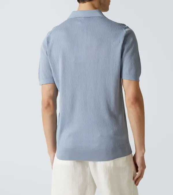Fedeli Cotton Piqu� Polo Shirt