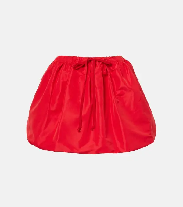 PATOU Volume Mini Skirt - Red