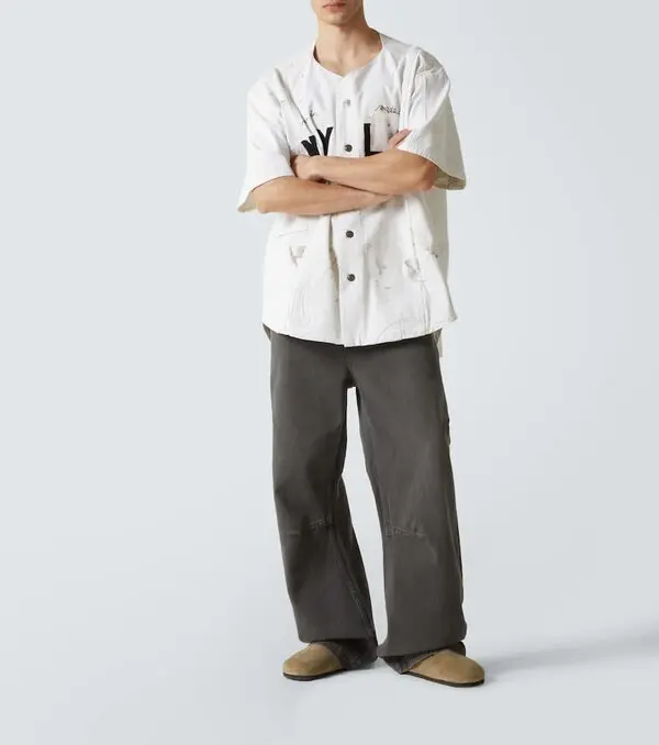 GREG LAUREN Painter Cotton Shirt