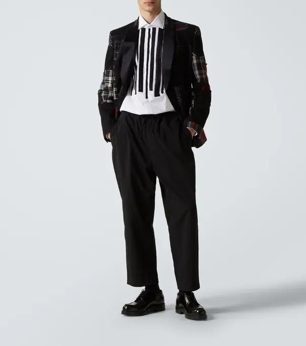 Junya Watanabe Cropped Straight Leg Pants