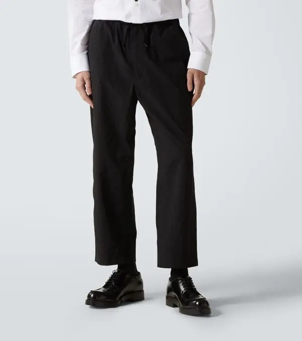 Junya Watanabe Cropped Straight Leg Pants