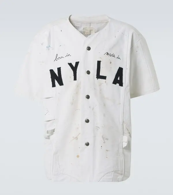 GREG LAUREN Painter Cotton Shirt