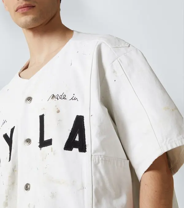GREG LAUREN Painter Cotton Shirt