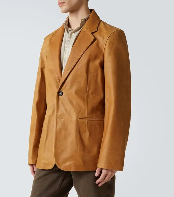 Our Legacy Opening Leather Blazer