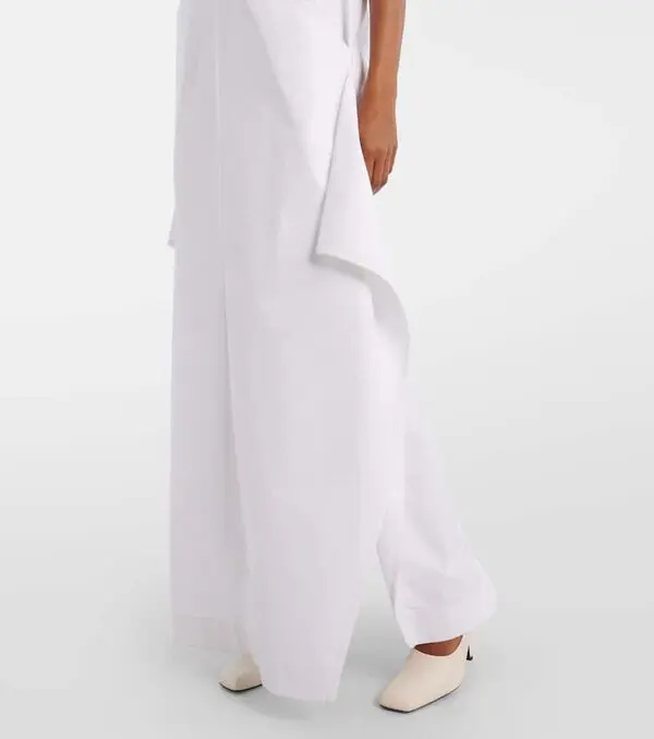 Khaite Kenith Cotton Maxi Dress