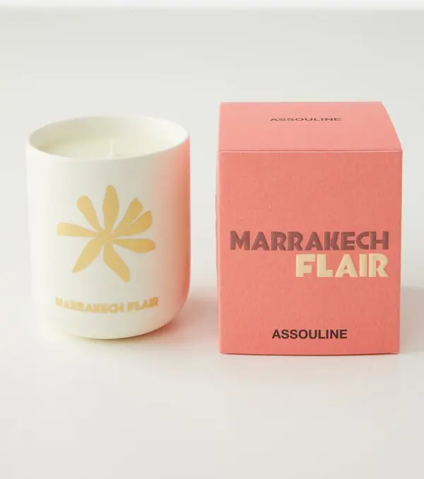 Assouline Travel From Home Marrakech Flair Scented Candle