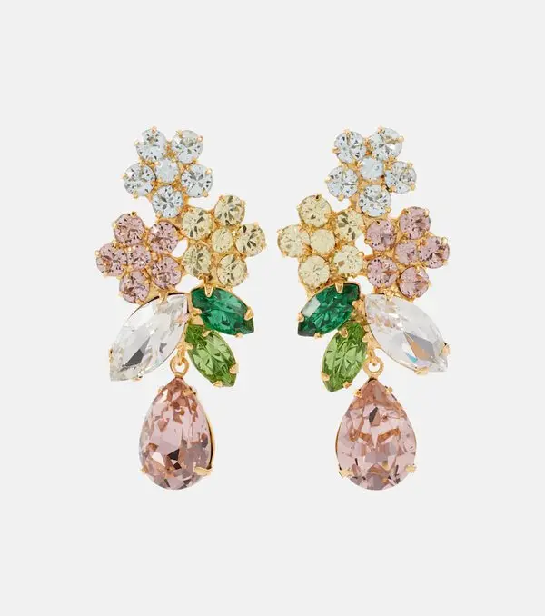 JENNIFER BEHR Bouquet -plated Drop Earrings - Gold