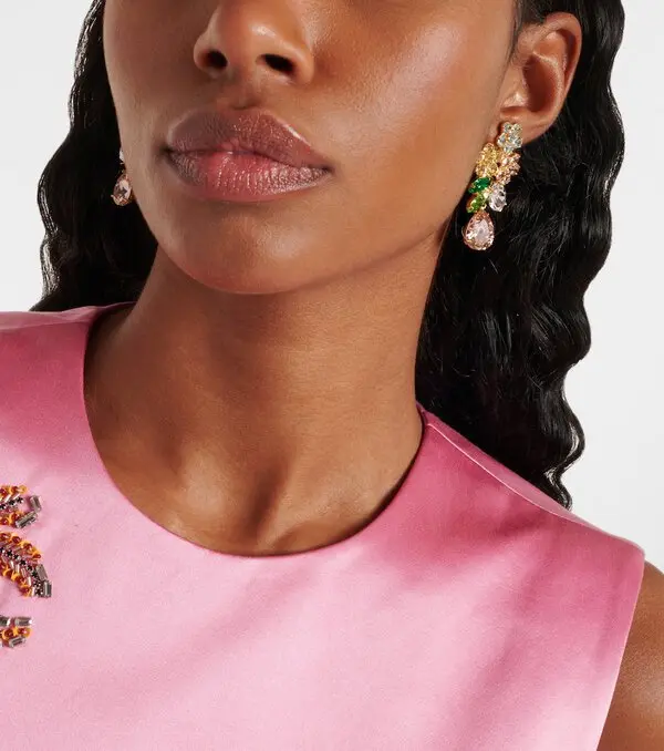 JENNIFER BEHR Bouquet -plated Drop Earrings - Gold