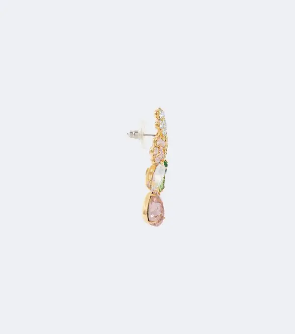 JENNIFER BEHR Bouquet -plated Drop Earrings - Multicoloured