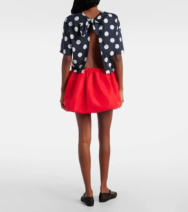 PATOU Volume Miniskirt