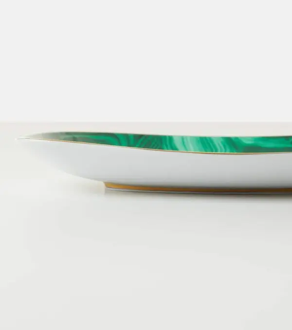 L'Objet Malachite Small Decorative Tray