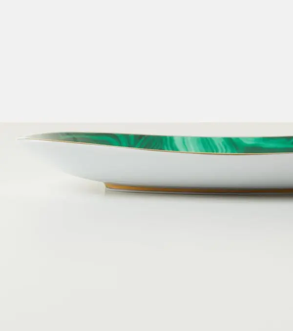 L'Objet Malachite Small Decorative Tray