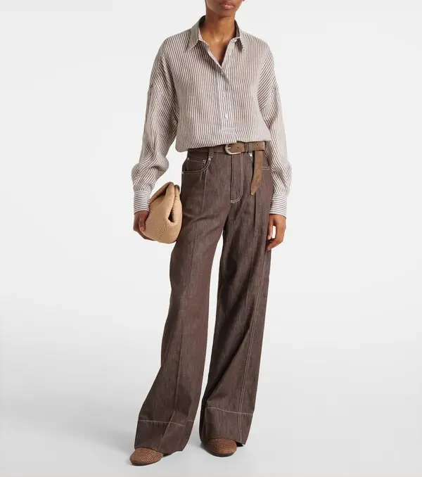 Brunello Cucinelli Monili Mules