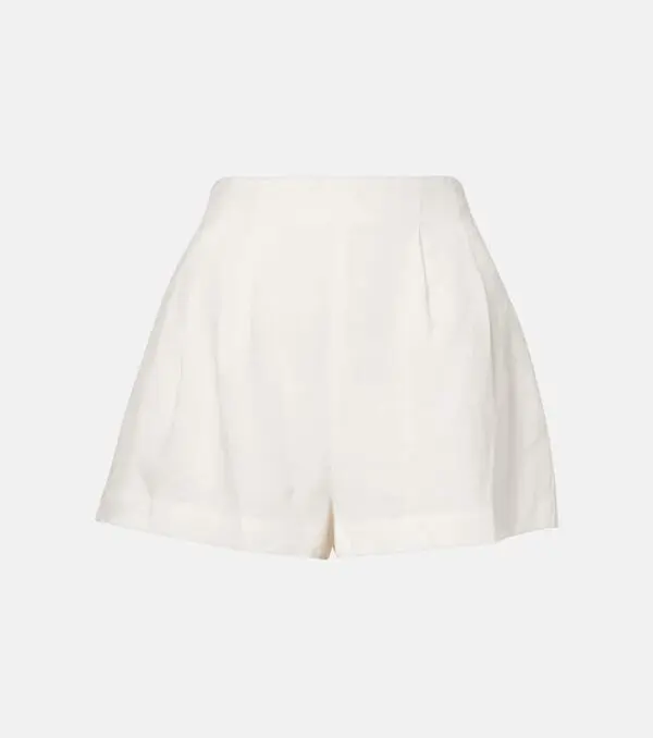 Faithfull The Brand Mirelle Linen Shorts - White