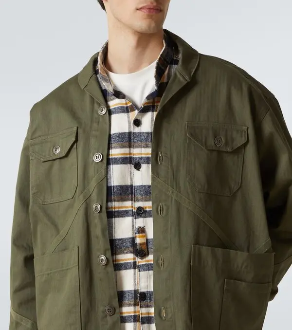 GREG LAUREN Cotton Field Jacket