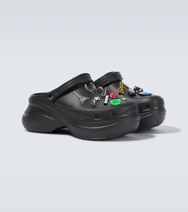 Balenciaga X Crocs Jibbitz Clogs