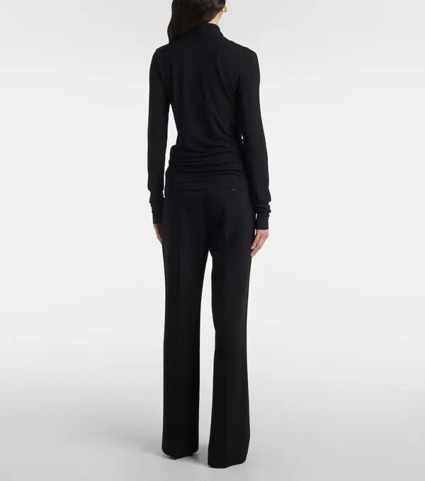 TOTEME Draped Jersey Top