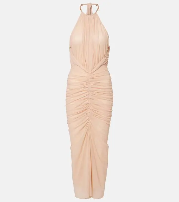 MUGLER Ruched Gown