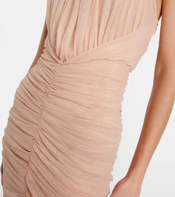 MUGLER Ruched Gown