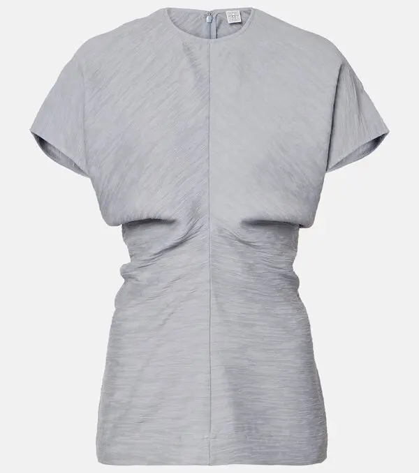 TOTEME Draped Top - Blue