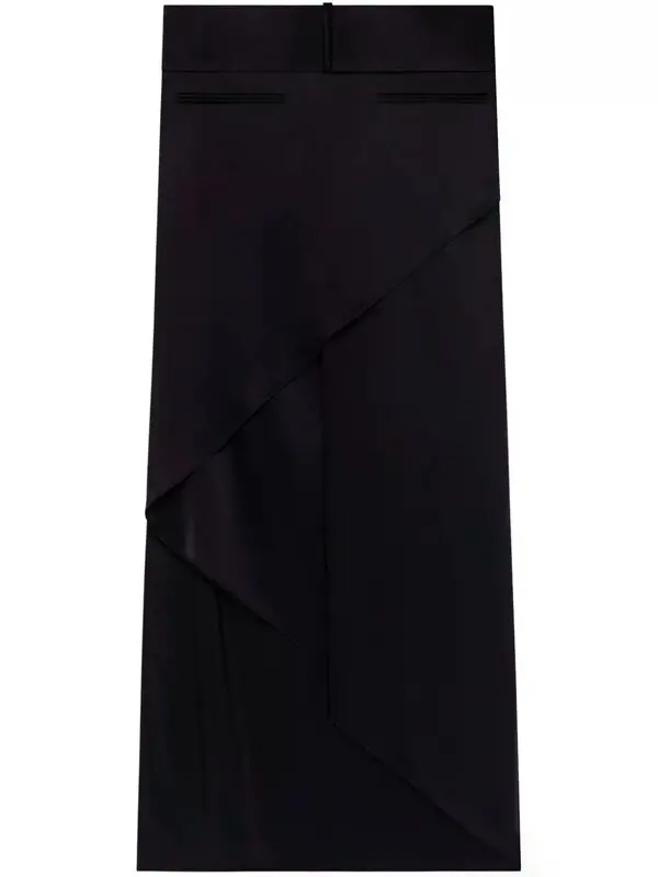 COURREGES Infinity Midi Skirt - Black