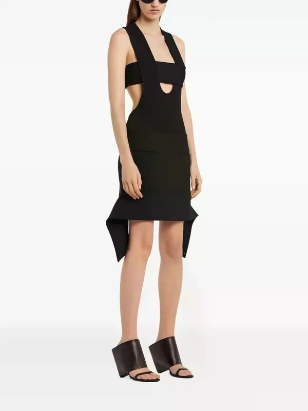 COURREGES Belted Mini Skirt - Black